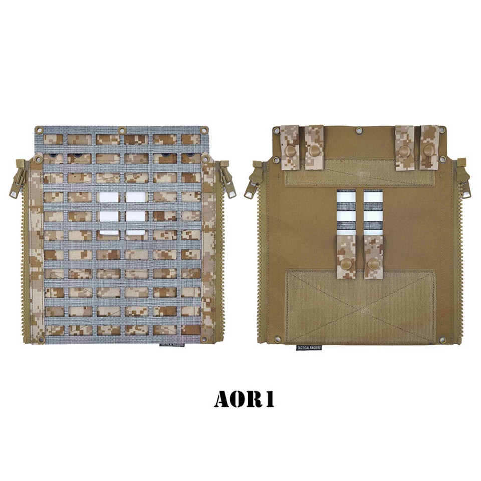 SS Style Tegris Molle Zipper Back Panel Special Expansion Board for ...