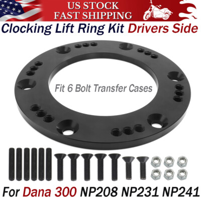 Clocking Ring Kit For Dana 300 NP208 NP231 NP241 Round 6 Bolt -Driver ...