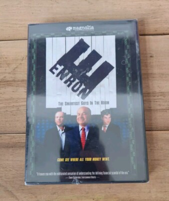 New & Sealed ENRON: The Smartest Guys in the Room DVD Peter Coyote ...
