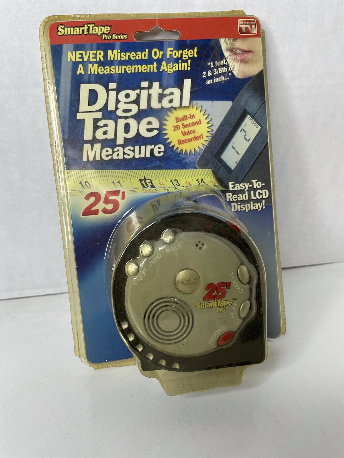 Smart Tape Digital Tape Measure New Old Stock Package Issues | eBay