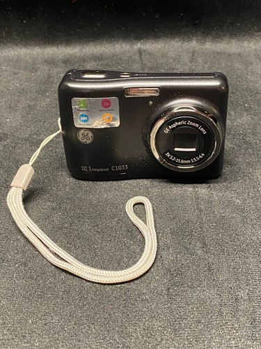 GE C1033 Digital Zoom Camera With Carry Strap | eBay