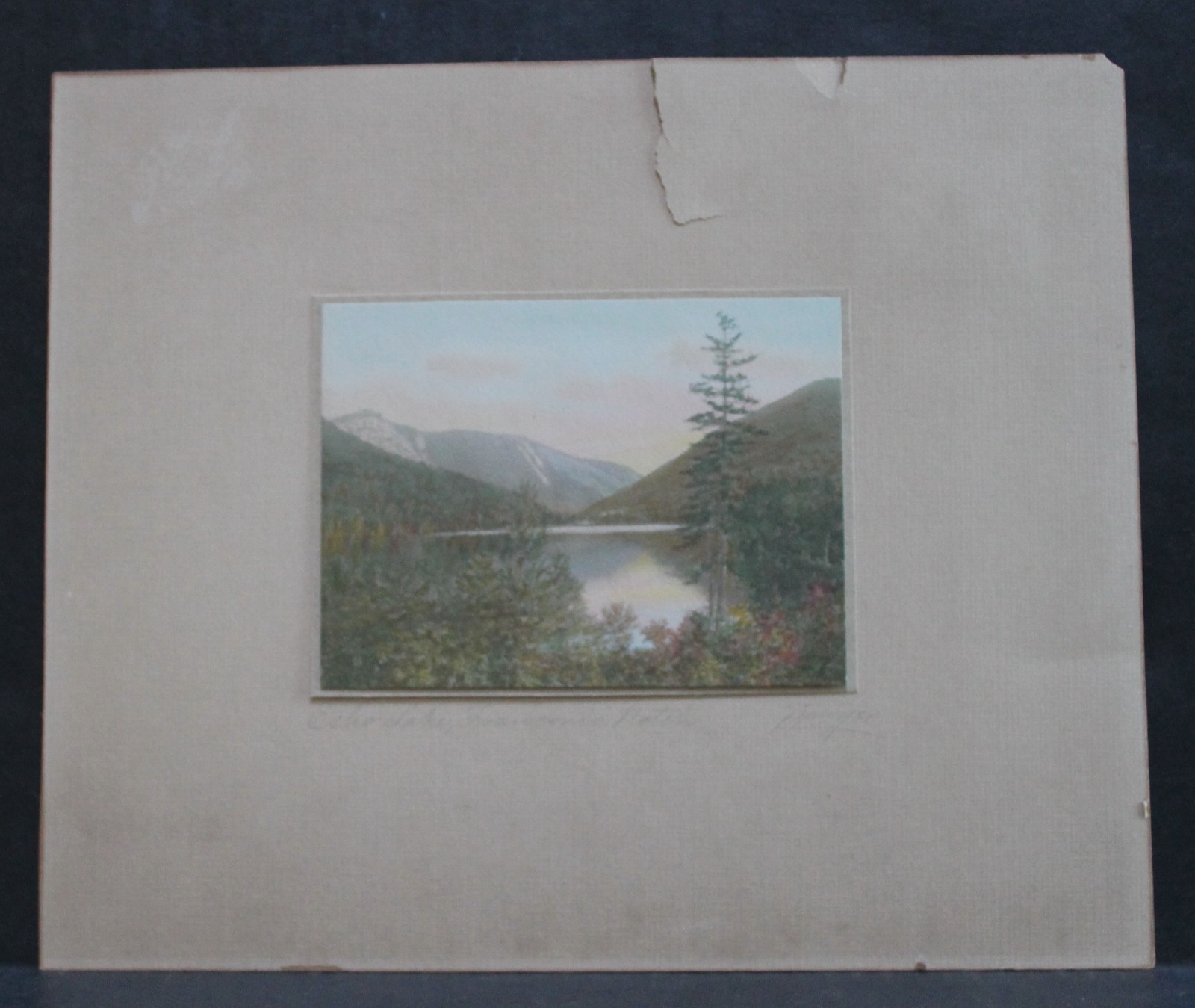 CHARLES SAWYER HAND-COLORED PHOTOGRAPH | eBay