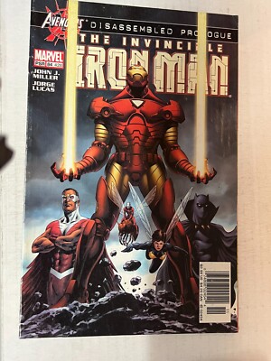 Invincible Iron Man #84 428 Disassembled Prologue1st Print 2004 ...