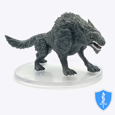 Worg - Monster Menagerie 2 #31 D&D Dire Wolf Miniature | eBay
