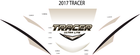 2017 Prime Time Tracer Travel Trailer - Front Cap RV Decals | eBay