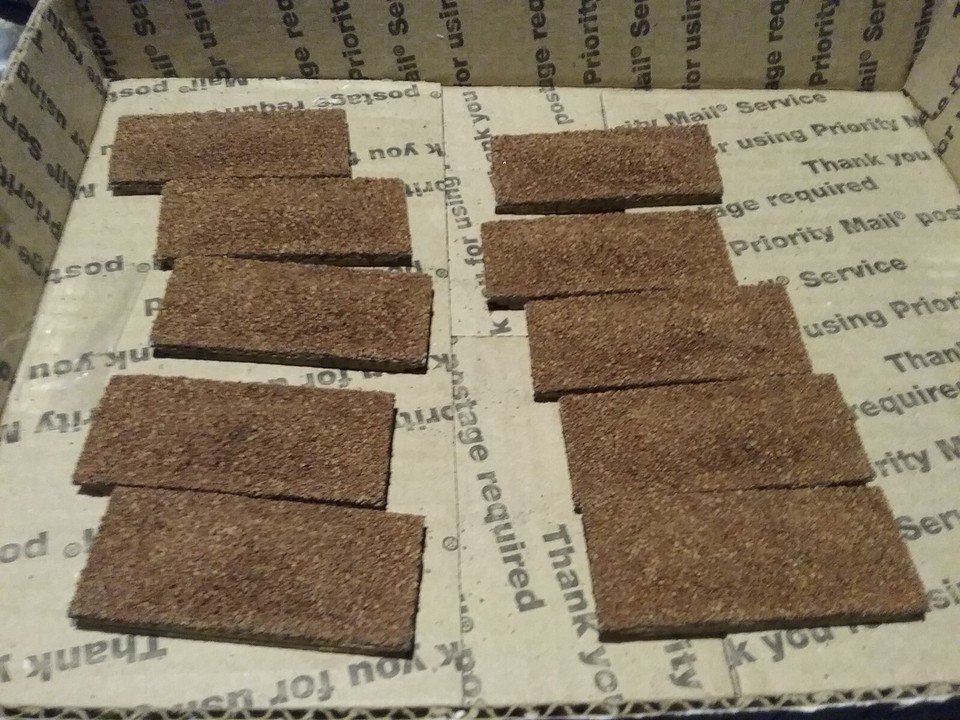 HO scale iron ore load inserts for AHM ore jenny - Handmade Set Of 20 ...