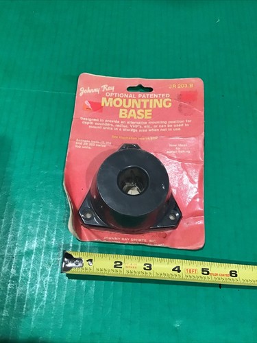 Johnny Ray Depth Sounder Radio Mounting Base JR203-B | eBay