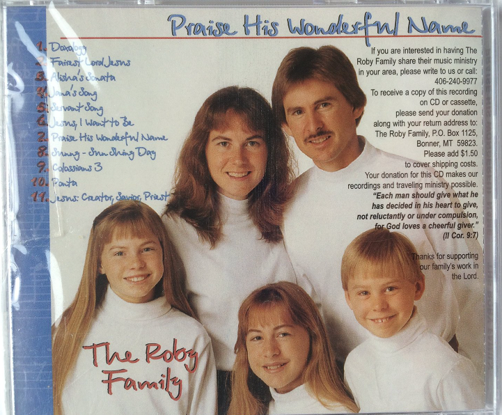 Praise His Wonderful Name [Audio CD, 686908366075] The Roby Family | eBay