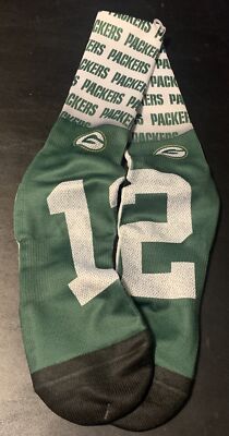 Green Bay Packers, Aaron Rodgers Number 12 Socks BRAND NEW | eBay