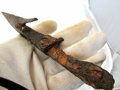 Roman Legion Siege Grappling Hook Weapon Ancient Harpax Scorpio Bolt ...