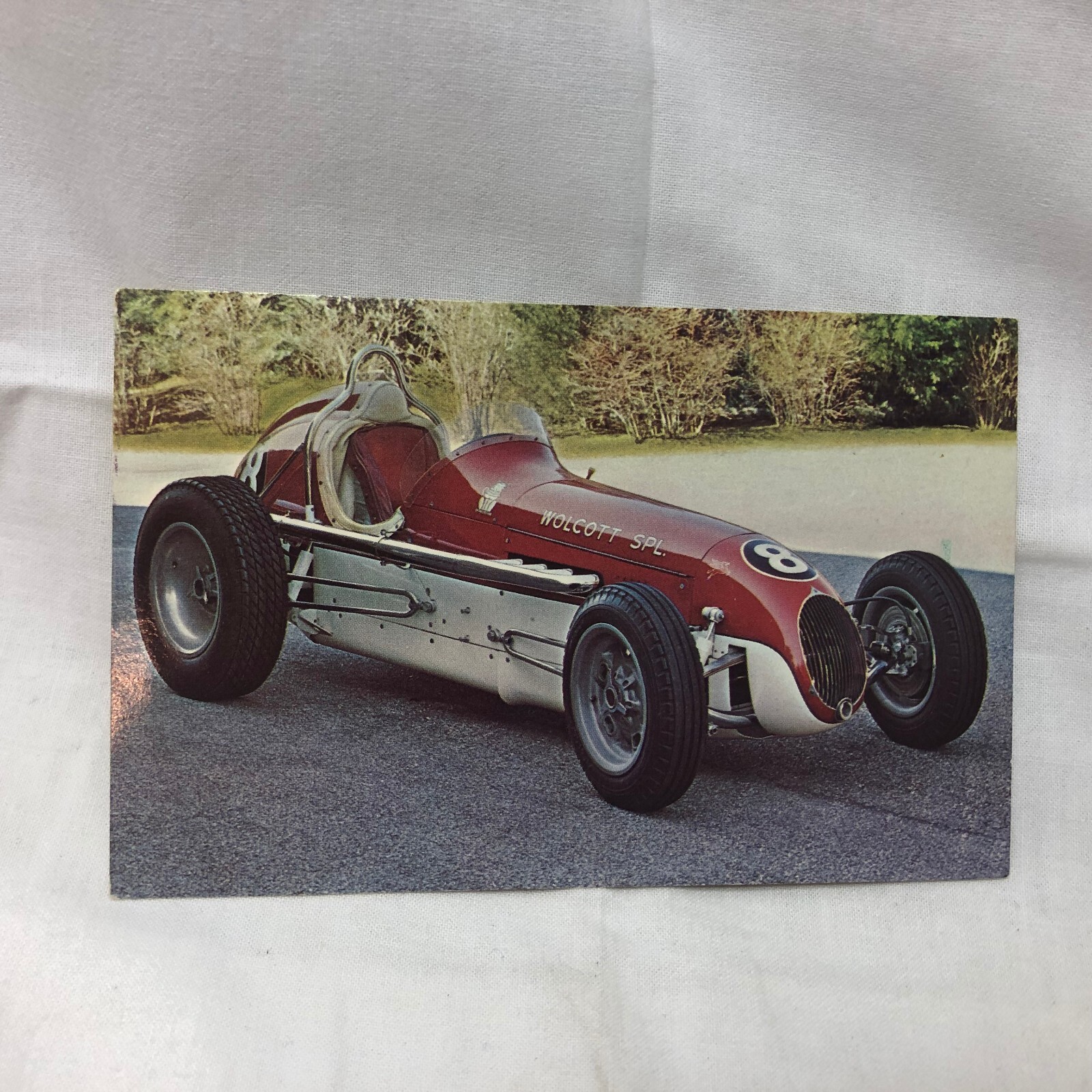 Vintage Sports Car Postcard Racing Wolcott Sandwich Massachusetts | eBay