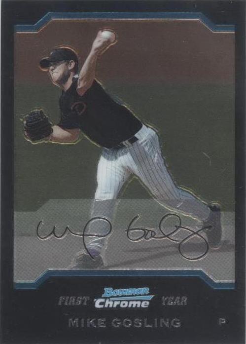2004 Bowman Chrome - First Year Mike Gosling #280 for sale online | eBay
