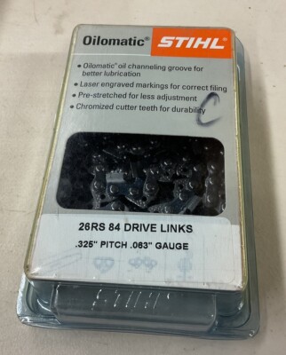 Stihl New Chain 26RS 84 (.325 .063 84 DL) | eBay