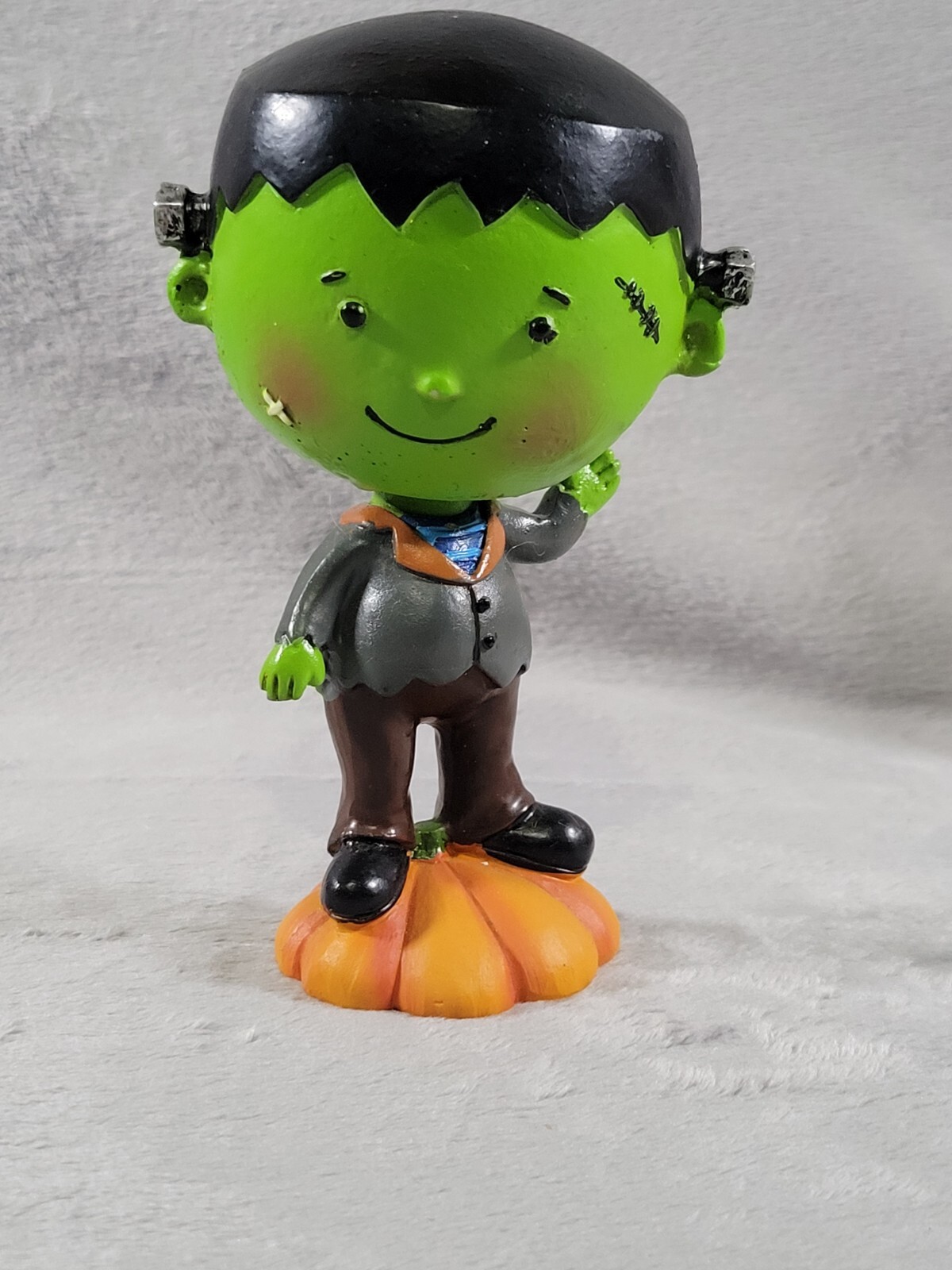Smiling Frankenstein Bobble Head Halloween Ceramic | eBay