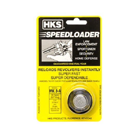 HKS MK.3-A MK3A Speed Loader fits 6 shot 38 357 COLT MK3, MK5, King ...
