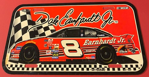 Dale Earnhardt Jr Booster License Plate Number 8 Nascar Motorsport ...