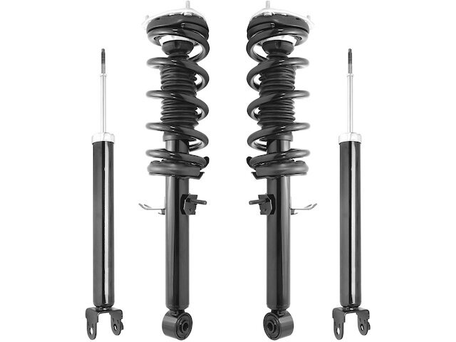 Front and Rear Suspension Strut and Shock Absorber Assembly Kit For G37 ...
