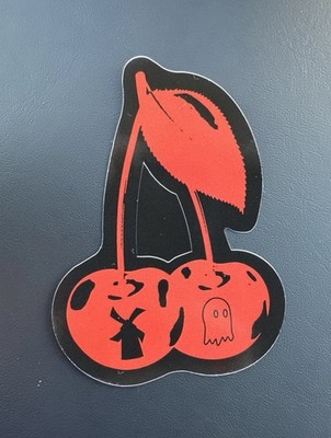 Dutch Bros Coffee OCTOBER 2025 Cherry Lonely Ghost Collab Sticker Free ...