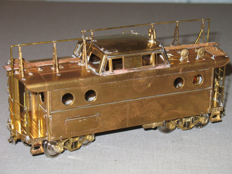 Sunnyside O scale brass Pennsy N5C Caboose | eBay