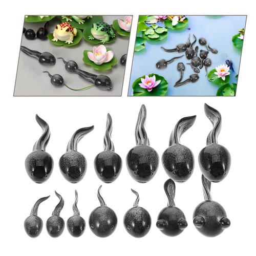 13 Pcs Simulated Tadpole Decorations Little Frogs Diy Terrarium Crafts ...