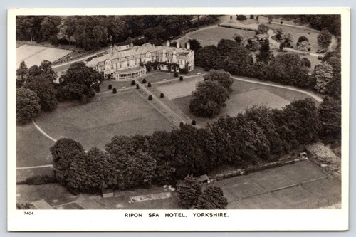 Vintage Postcard Ripon Spa Hotel Yorkshire England | eBay