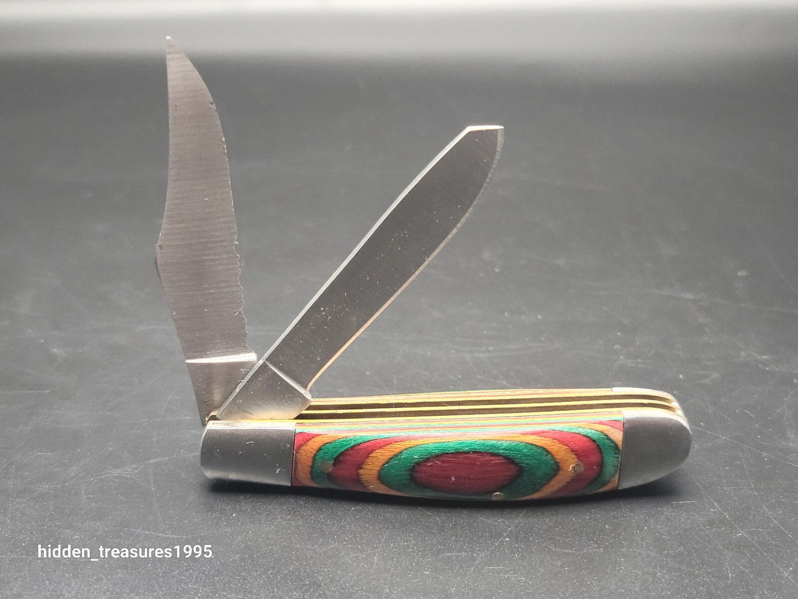 Rody Stan HAND MADE D2 DUAL BLADE HUGE FOLDING KNIFE - SLIP JOINT Mix ...