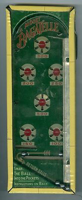 Very Nice Condition 1940’s Midget Bagatelle Pinball Game with Stand ...