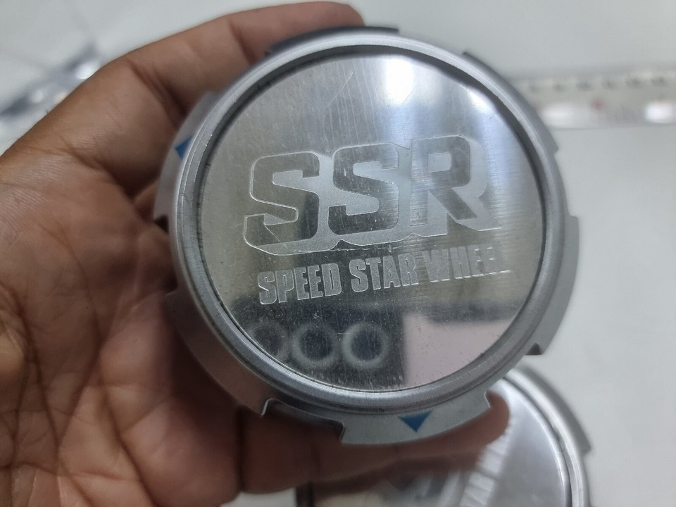 rare jdm vintage ssr speed star center cap wheel 4 pcs. | eBay