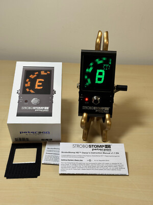 Peterson StroboStomp HD - Strobe Guitar Tuner - Ultra Precise! | eBay