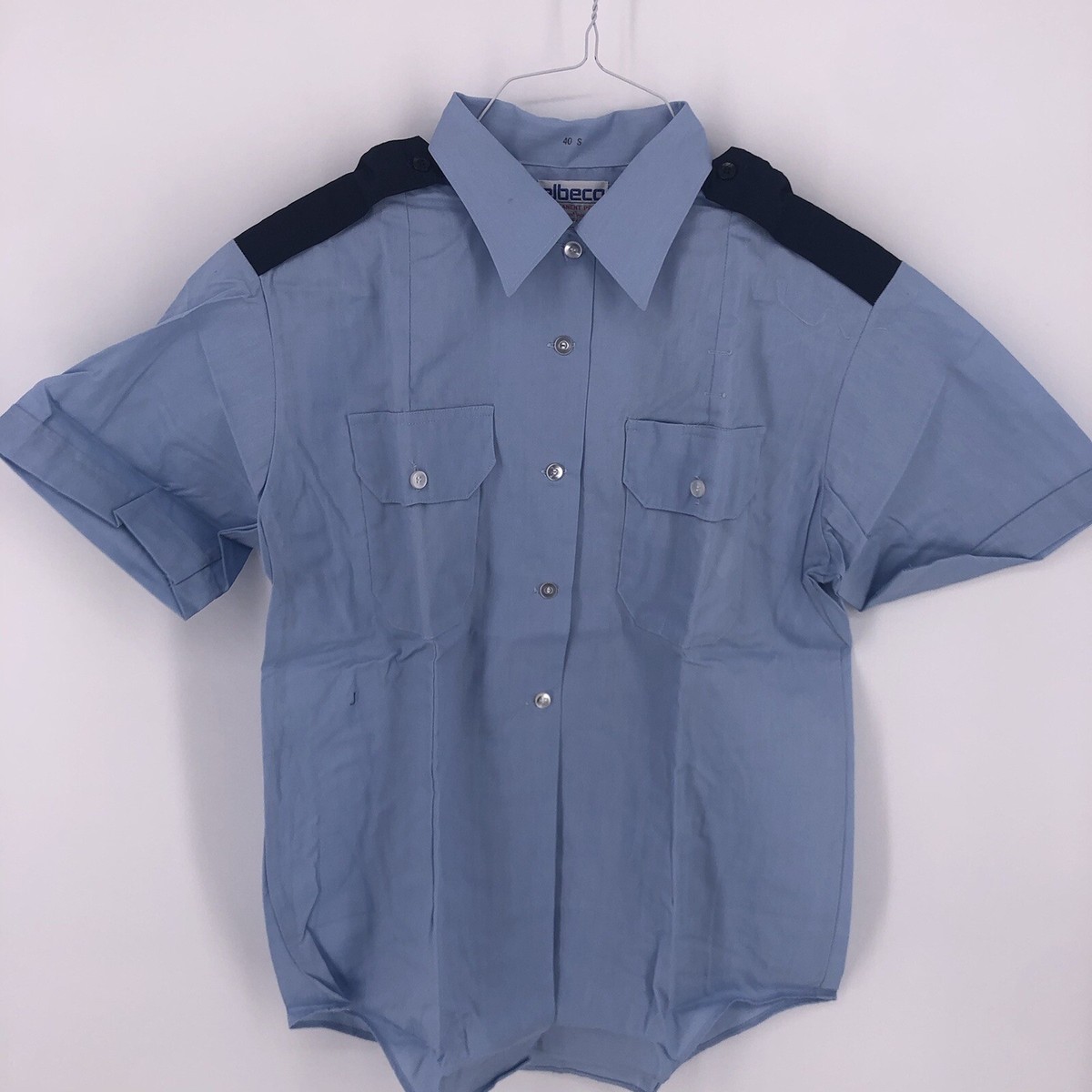 Light Blue Police Uniform Shirt