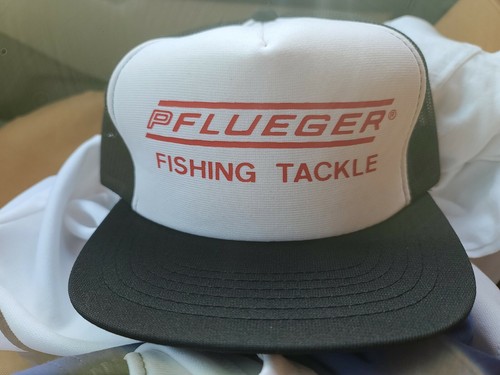 Vintage Pflueger Fishing Tackle Foam Trucker Snapback Hat Never Worn YA ...