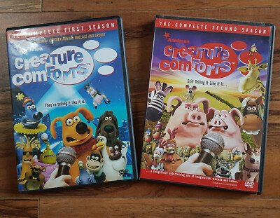 /443 Creature Comforts: The Complete First & Second Seasons DVD Lot (2 ...