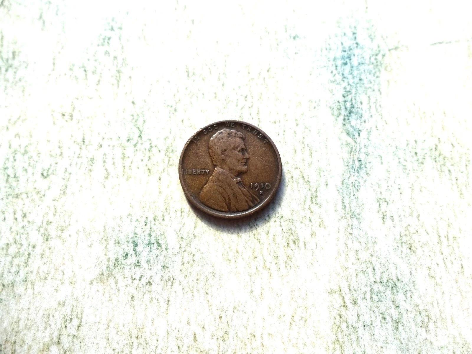 Semi-key date 1910 s Lincoln wheat cent penny coin in fine condition | eBay