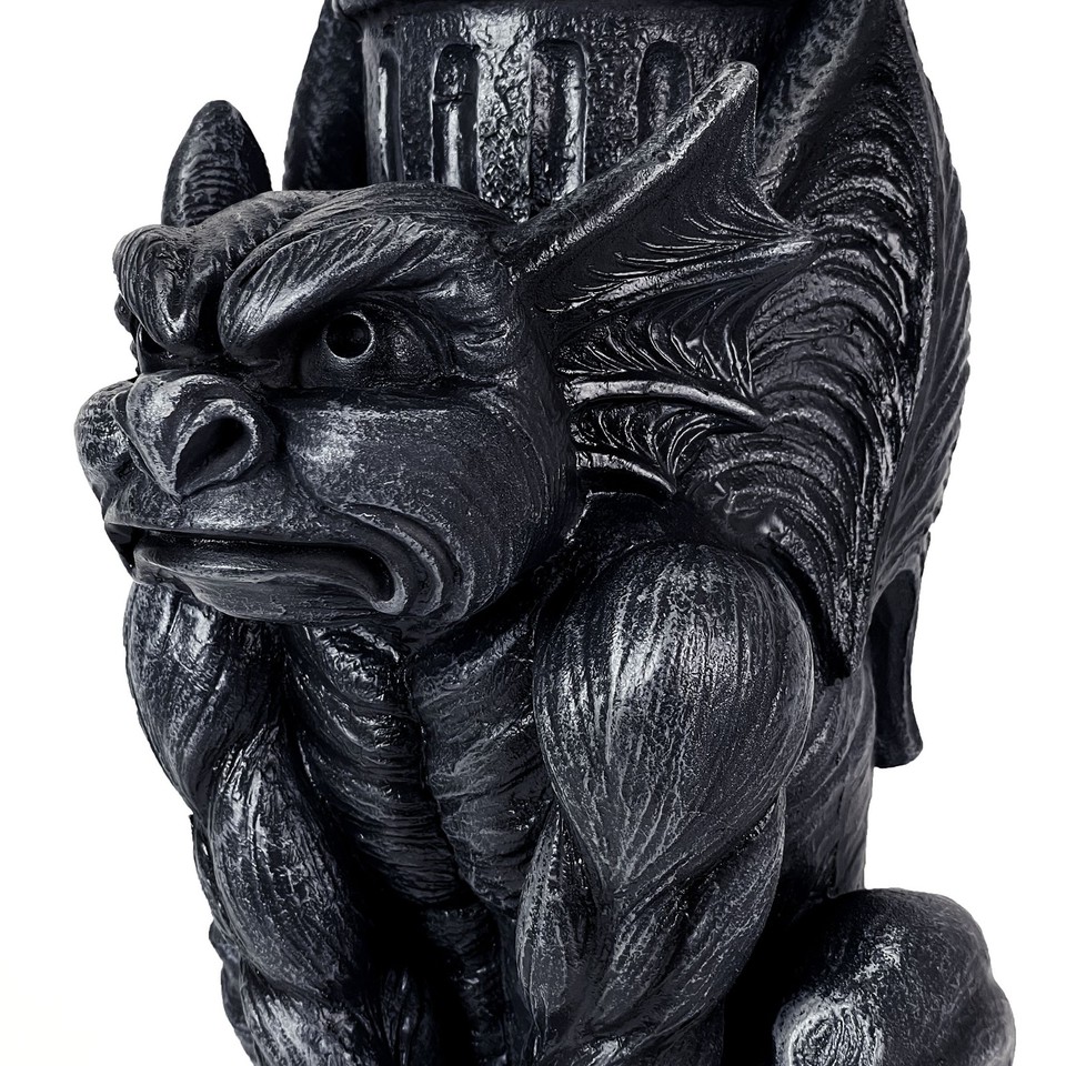 Gothic Guardian Gargoyle LED Solar Light Garden Statue 841548105310| eBay