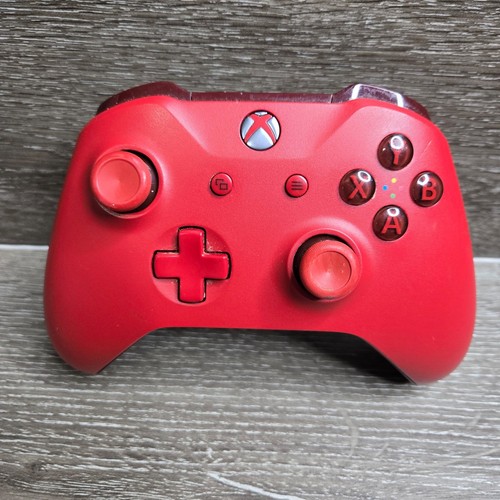 Microsoft Xbox One Wireless Controller Red Purple 1708 NO COVER Powers ...