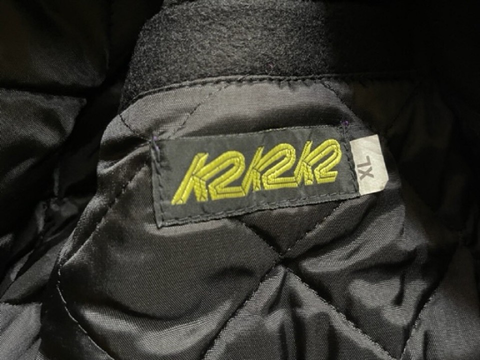 Vintage 90's K2 Rocky V cast crew movie bomber jacket Stallone XL | eBay