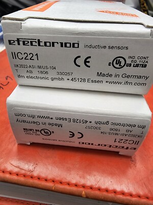 IFM Efector IIC221 Inductive Proximity Sensor , *SAMEDAY SHIP AVAILABLE | eBay