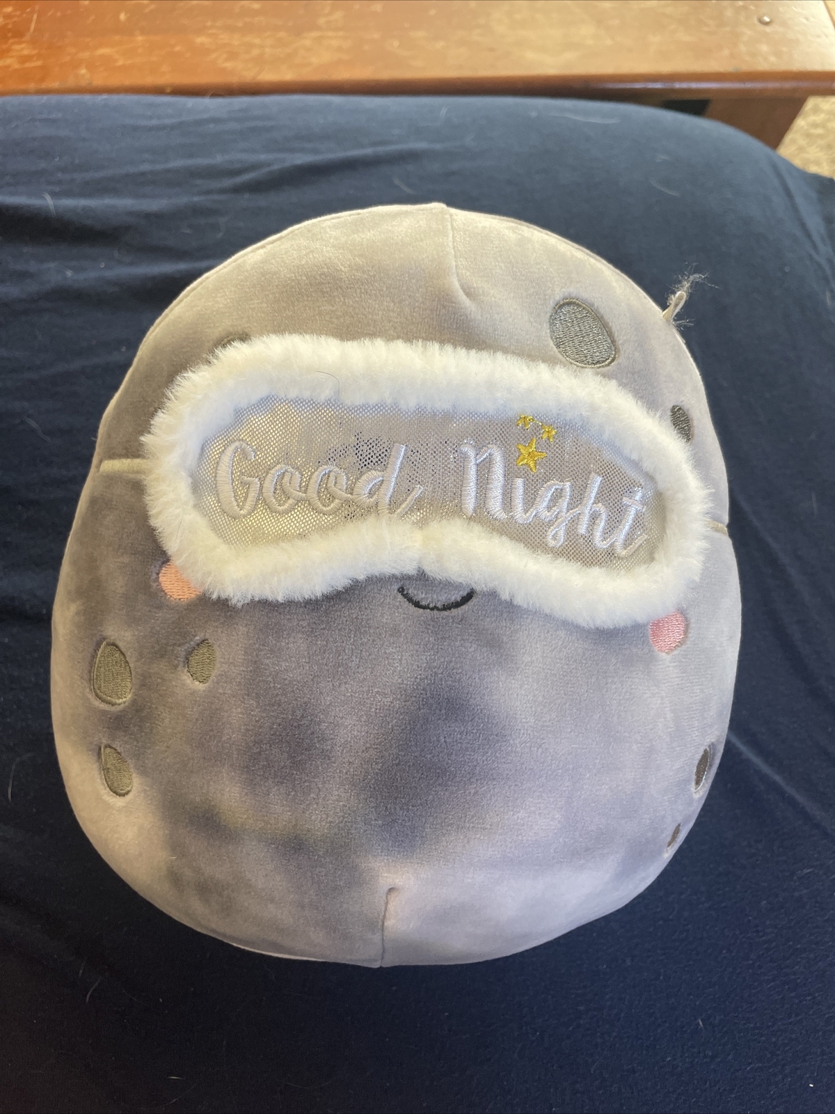 2021 Squishmallow 8” NWT BOULDER the GRAY MOON SPACE SQUAD Kellytoy | eBay