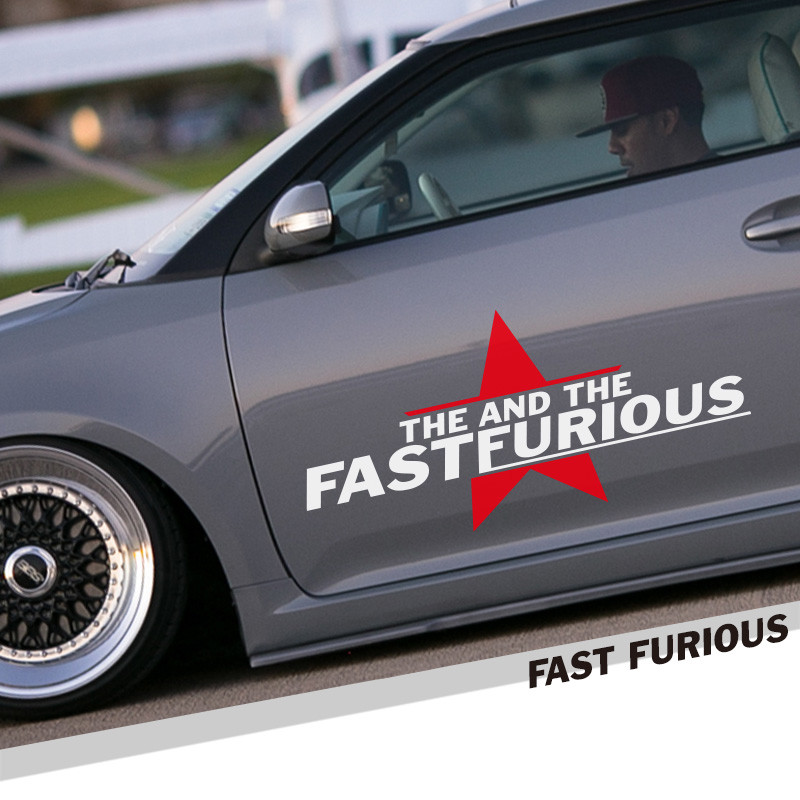 Super Decals Fast Furious Vinyls Sticker Orange Decals Nissan Gtr