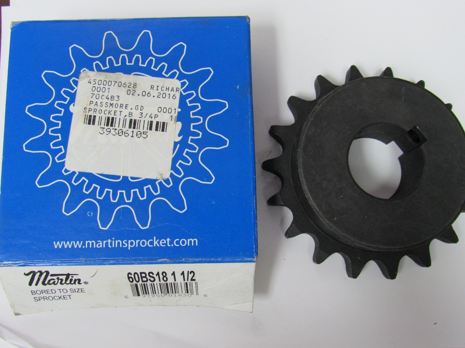 MARTIN SPROCKET 60BS18 1 1/2 | eBay