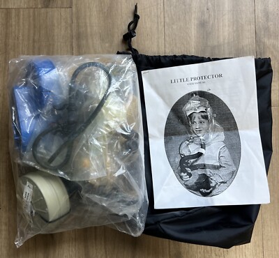 Little Protector Hazmat Doomsday Pandemic Breathing Protection Suit Kid ...