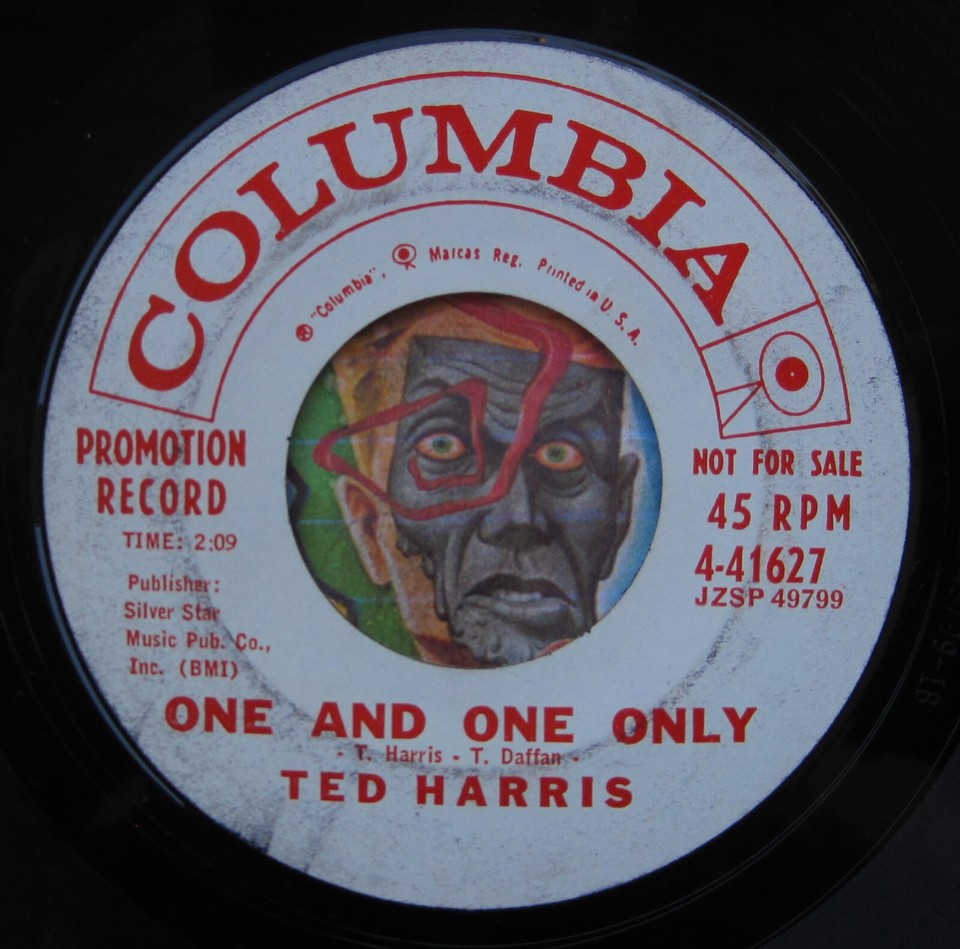 HEAR Ted Harris 45 Little Drive-In / One And Only teen teener | eBay