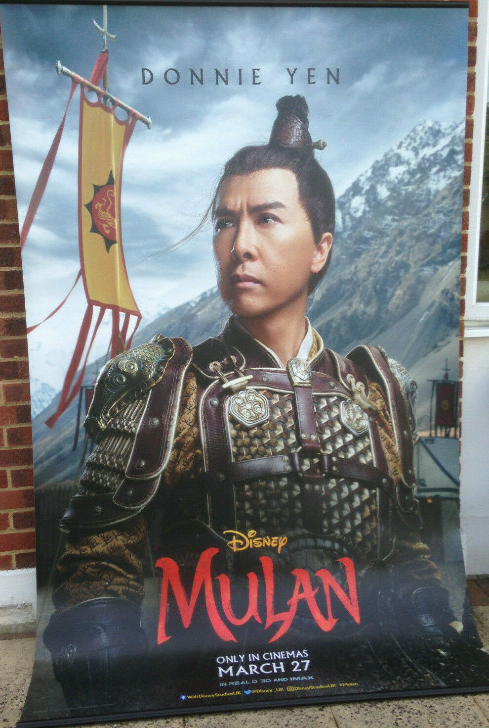 Cinema Banner: MULAN 2020 (Commander Tung) Yifei Liu Donnie Yen Yoson ...