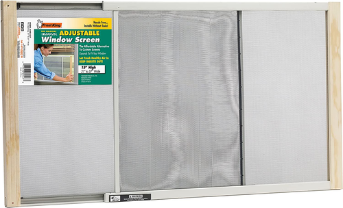 45 In. X 24 In. Adjustable Wood Frame Window Screen 313046141126 | eBay