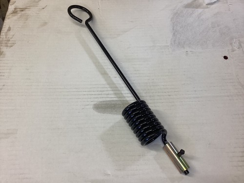 Hose Saver Spring 17” With 5/16 “ Rod And Weld On Bushing For Hydraulic ...