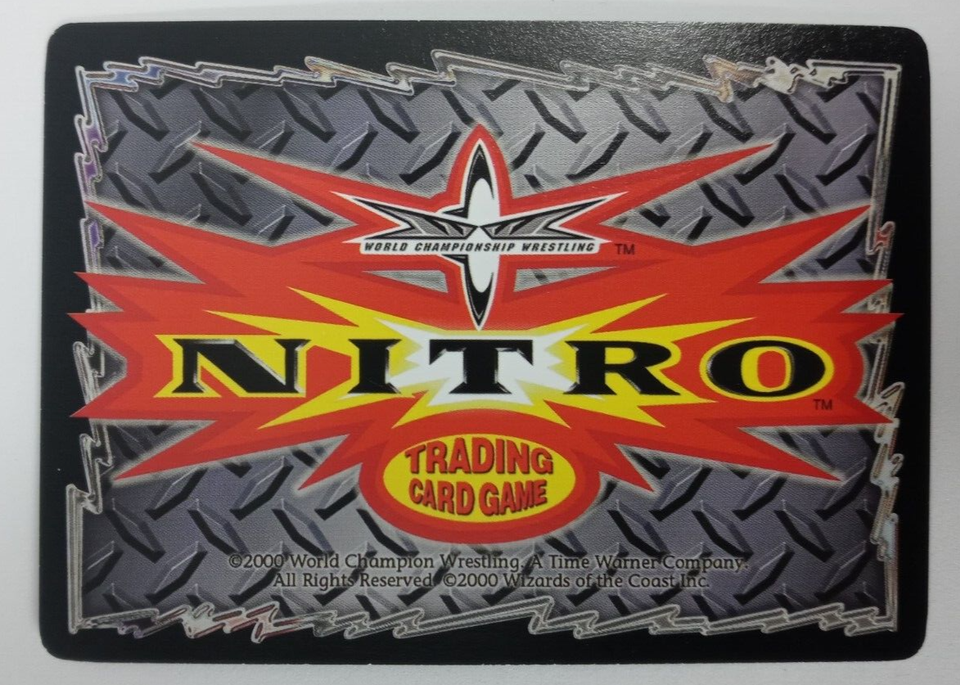 2000 WCW Nitro Trading Card Game Running Start Rick Steiner | eBay
