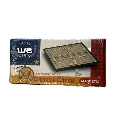 WE Games Magnetic Folding Chinese Chess Game Travel Set- 10 in | eBay