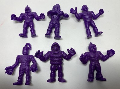 Vintage 80's Mattel M.u.s.c.l.e. Muscle Men Action Figures Lot 6 ...