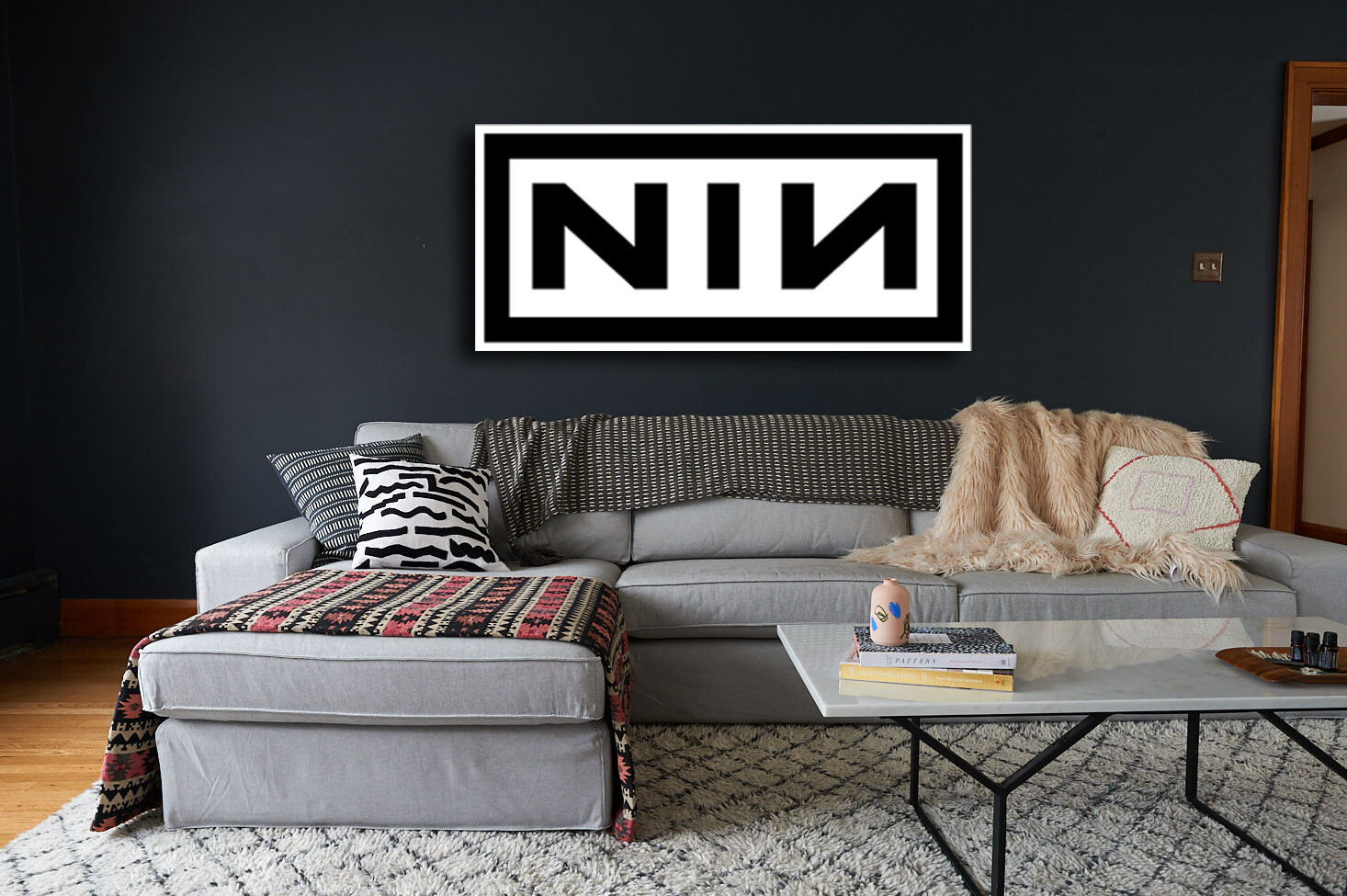 Nine Inch Nails NIN Logo Logo Sticker / Vinyl Decal | 10 Sizes!! with ...