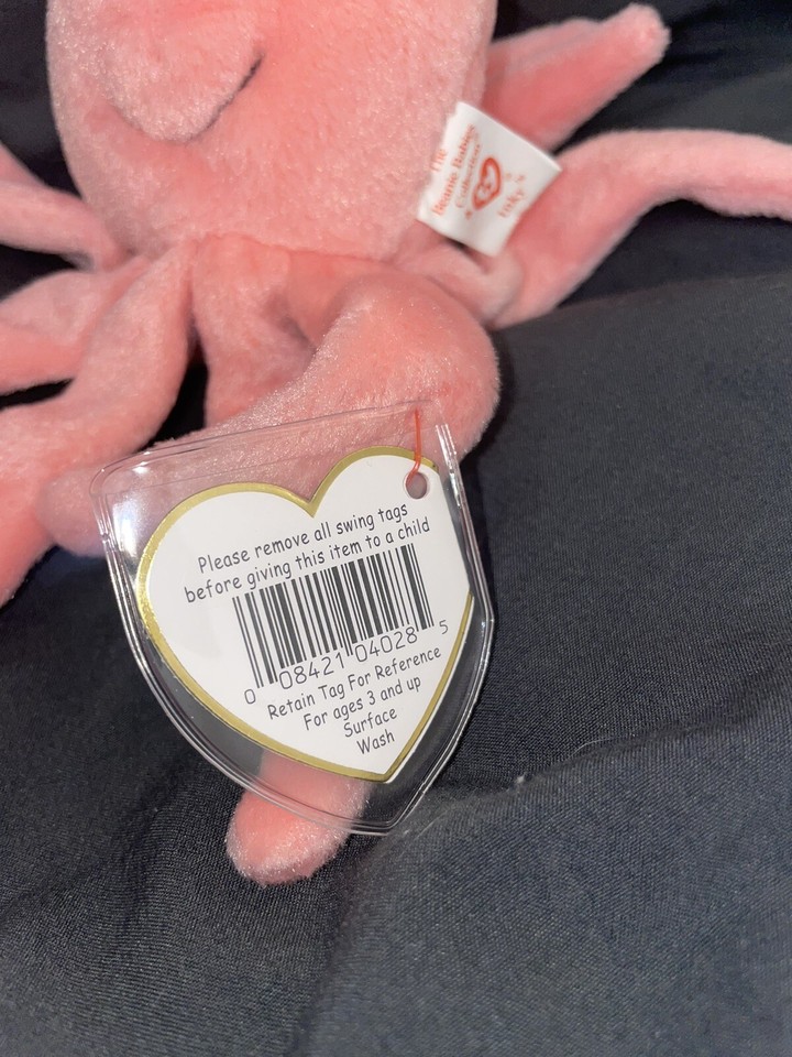 TY Beanie Baby - INKY The Octopus 1994 | eBay